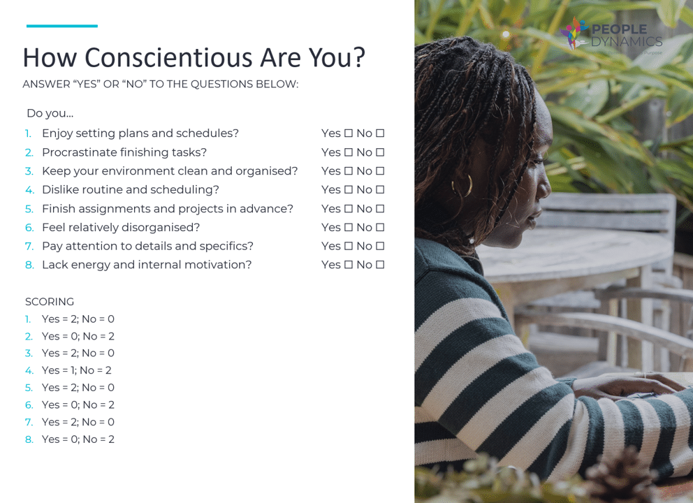2.3 Conscientiousness Powers Small Business Growth - People Dynamics